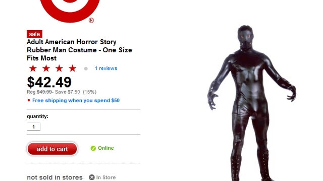 Target Casually Enters The Bondage Suit Business With American Horror
