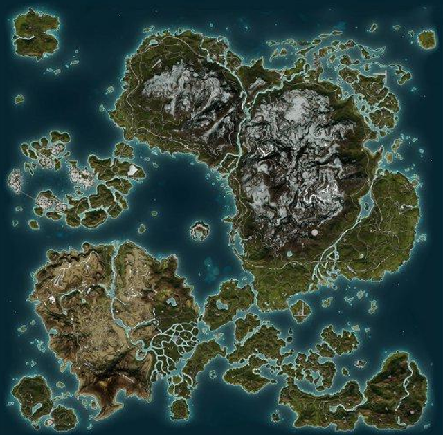 Beautiful Video Game World Maps 7901