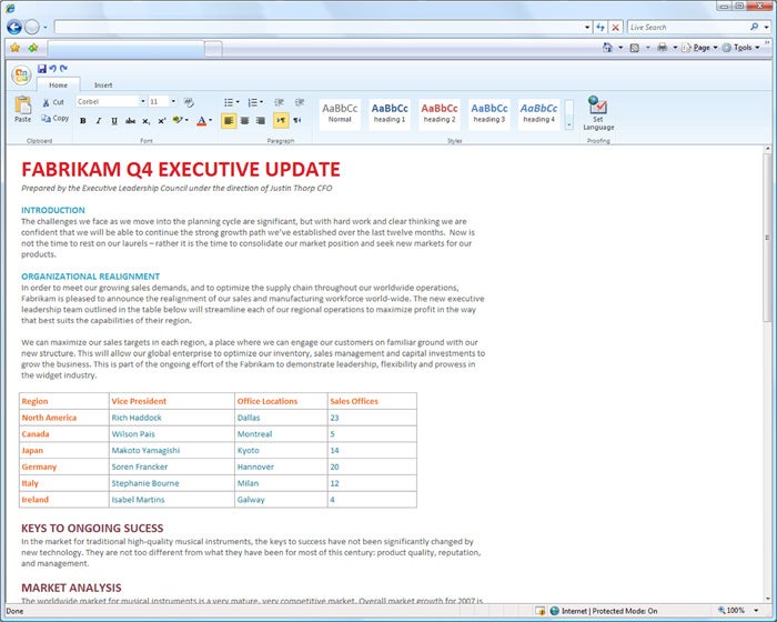 Microsoft Bringing Office Suite Online Microsoft Bringing Office Suite Online