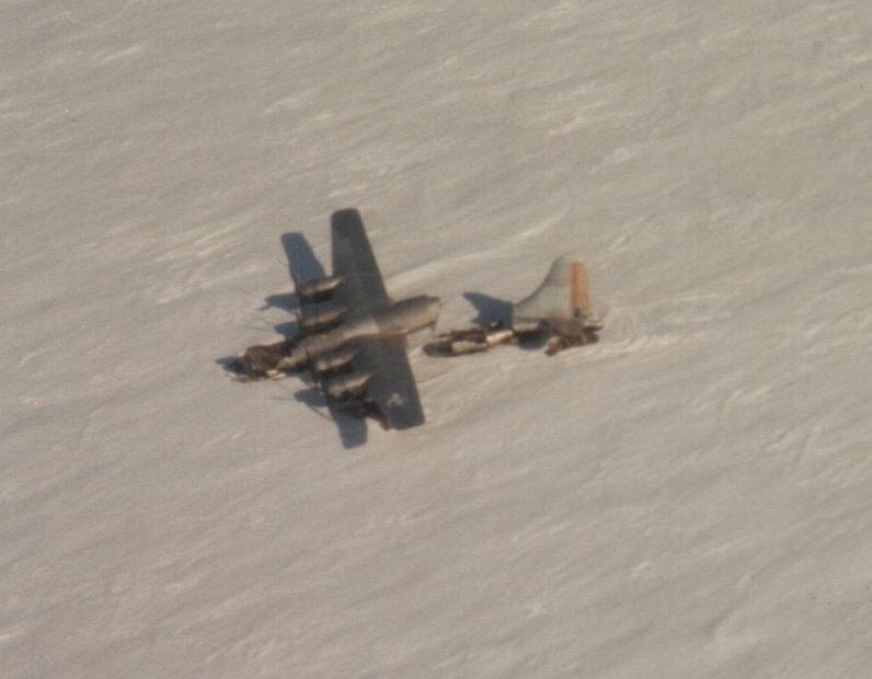 Nasa Spots Wreckage Of Cold War Era B 29 On Greenland Icesheet