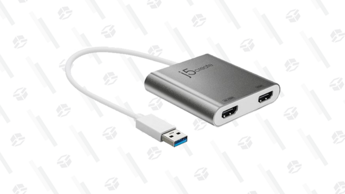 Make The Most Of Your Productivity With This $65 Dual Monitor Adapter ...