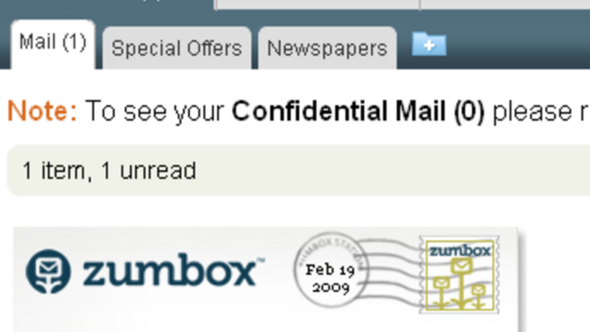 Zumbox Helps You (Start) Throttling Back on Snail Mail