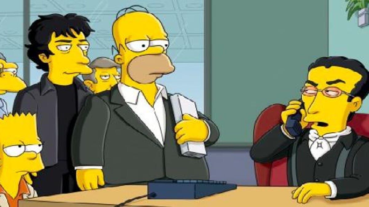 On The Simpsons, Neil Gaiman was "the British Fonzie"