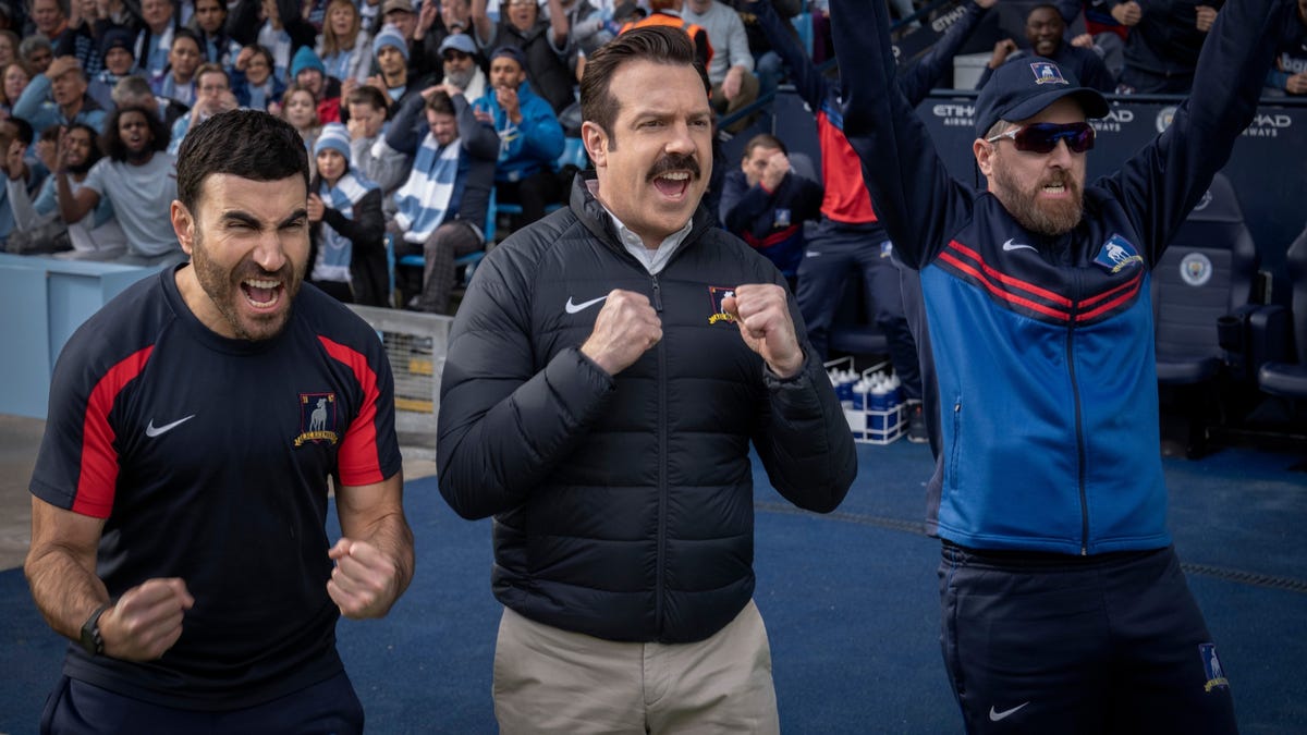 Ted Lasso season 3 finale celebration vaguely canceled Ted Lasso season 3 finale celebration vaguely canceled