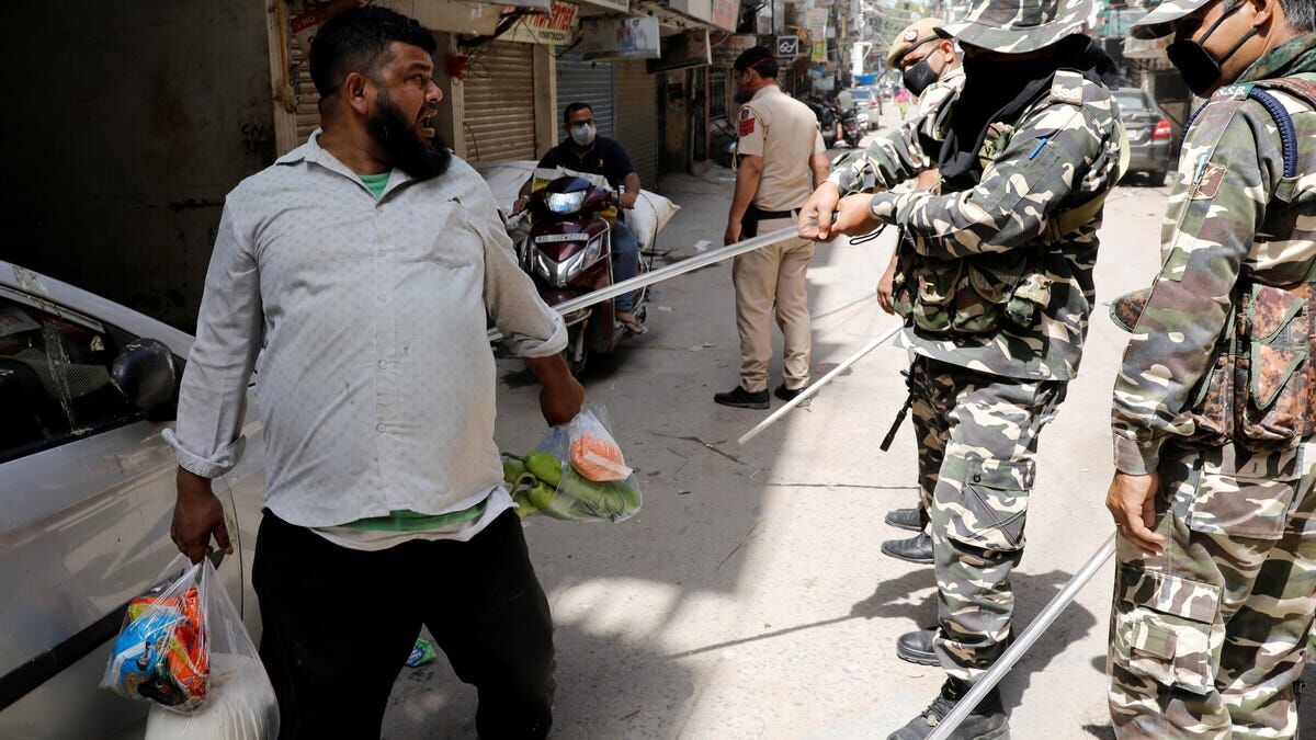 India's coronavirus lockdown brings police brutality to the fore