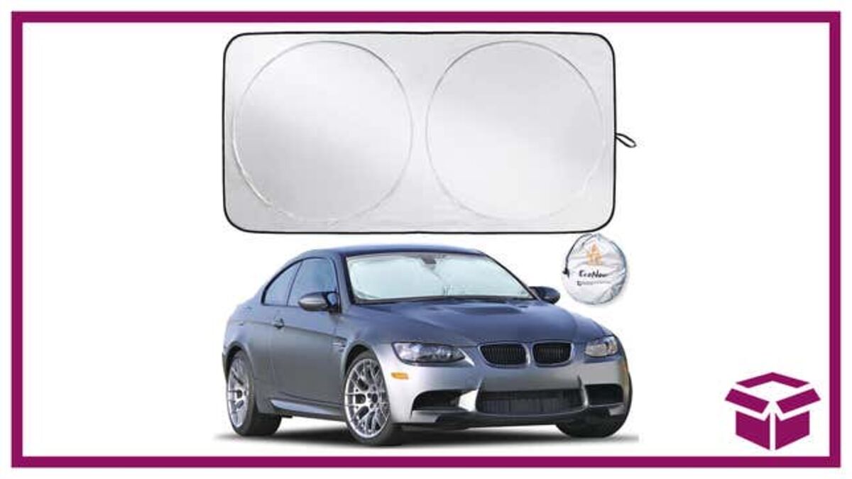 Keep Your Vehicle Cool With a Car Sunshade for Over 50% off