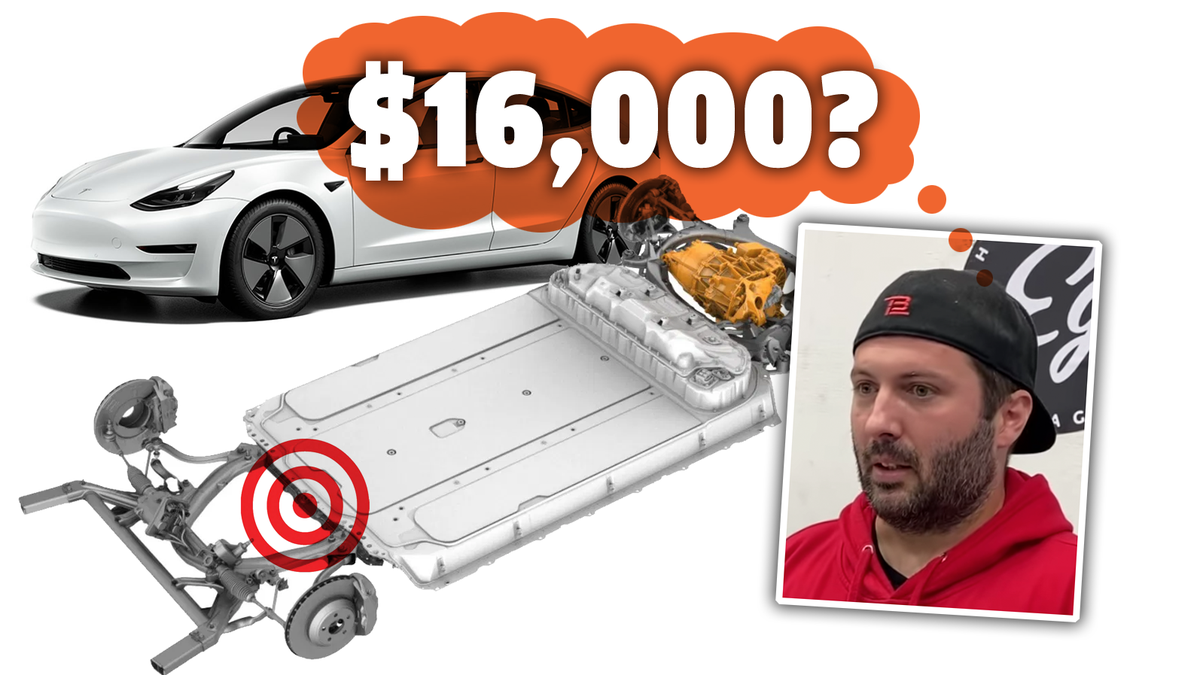 Rich Rebuilds Electrified Garage repairs Model 3 at $15K+ discount ...