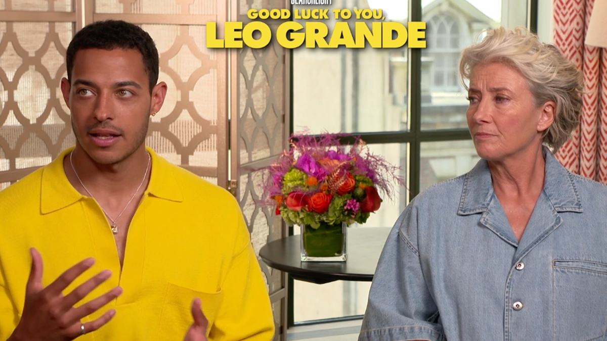Emma Thompson and Daryl McCormack talk Good Luck to You, Leo Grande