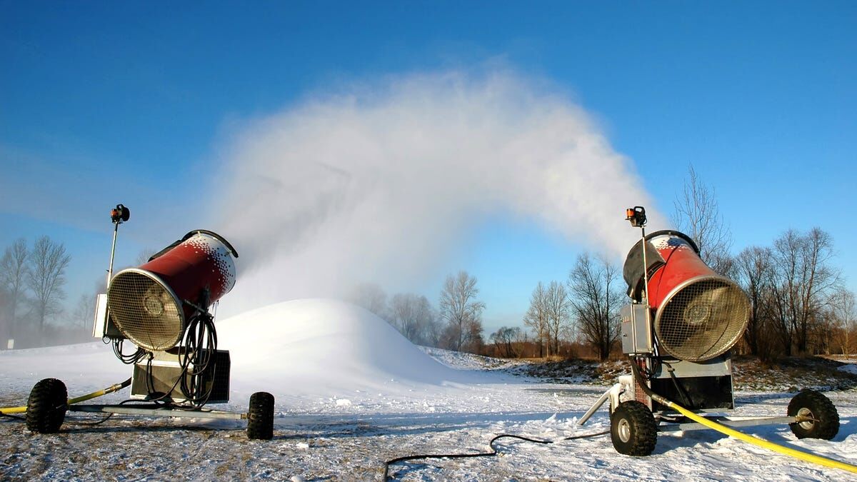 How Artificial Snow Is Made