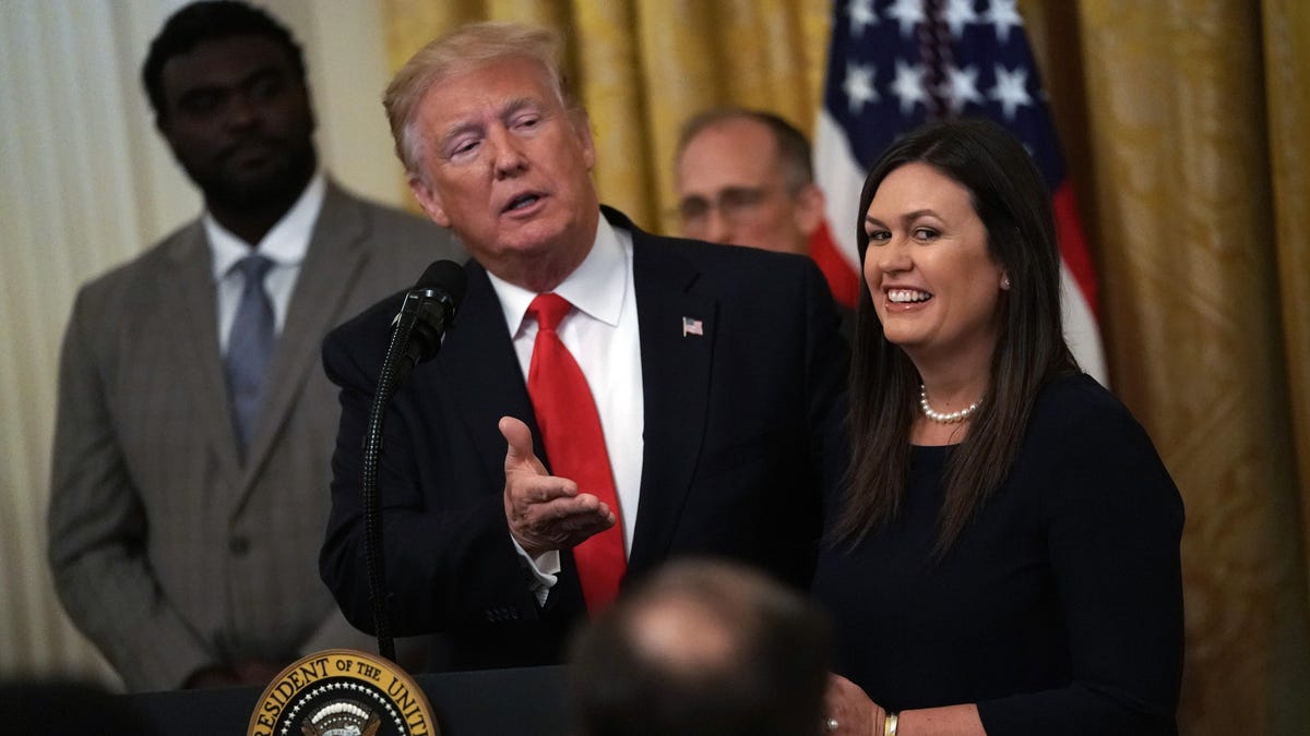 Sarah Huckabee Sanders Becomes 1st Woman Governor Of Arkansas In