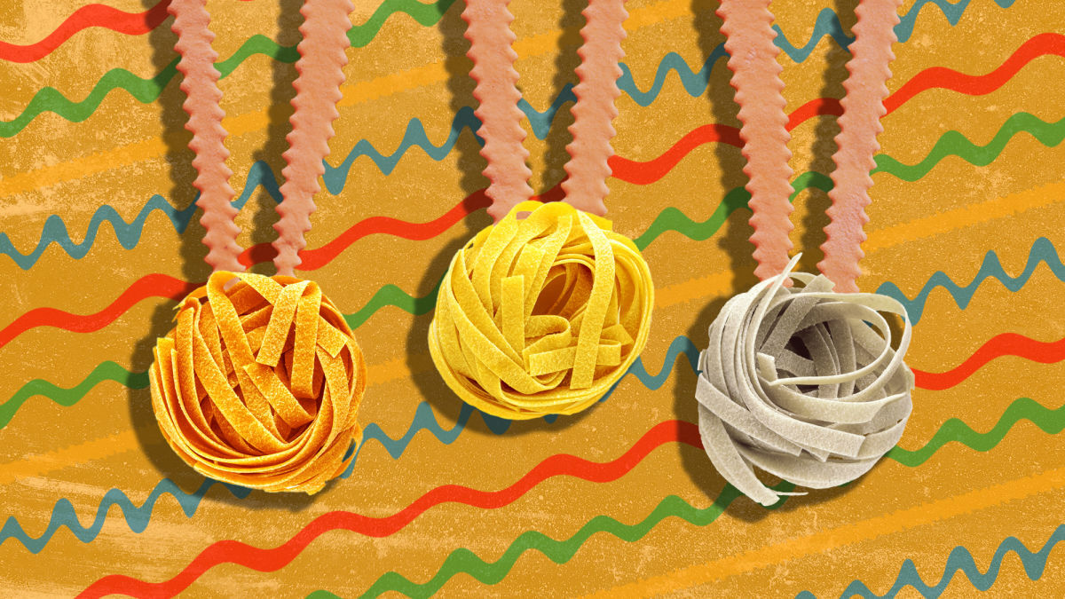 At the Olympics of pasta, there is no medal—only glory