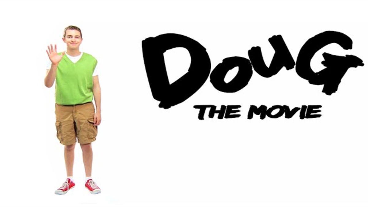 The live-action Doug movie trailer is full of creepily pigmented people