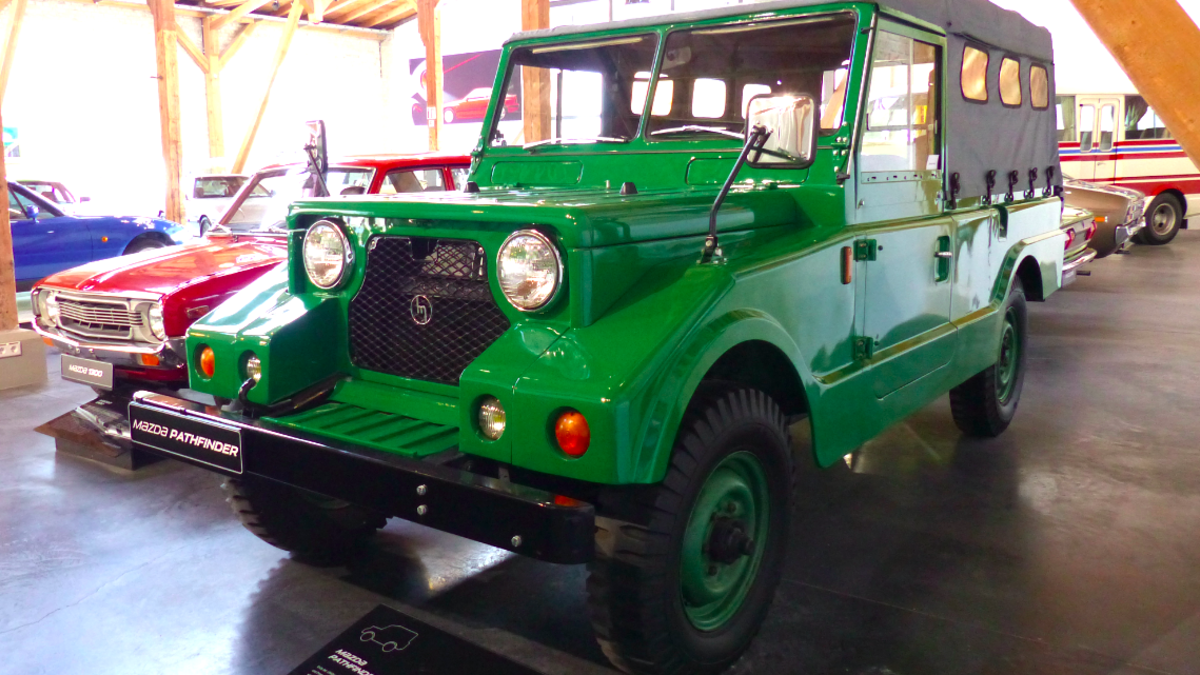 Burma's Mazda Pathfinder XV-1 Is The Most Obscure Off-Roader I've Ever Seen