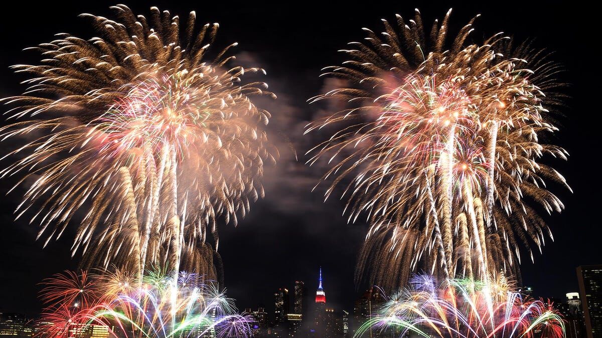 Nation Sets Off Fireworks To Commemorate Surviving Another Day