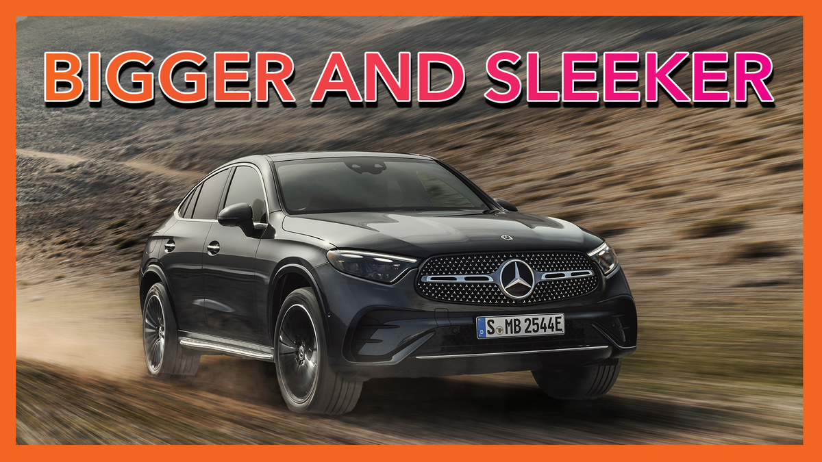 The 2024 Mercedes-Benz GLC Coupe Is Bigger and Sleeker