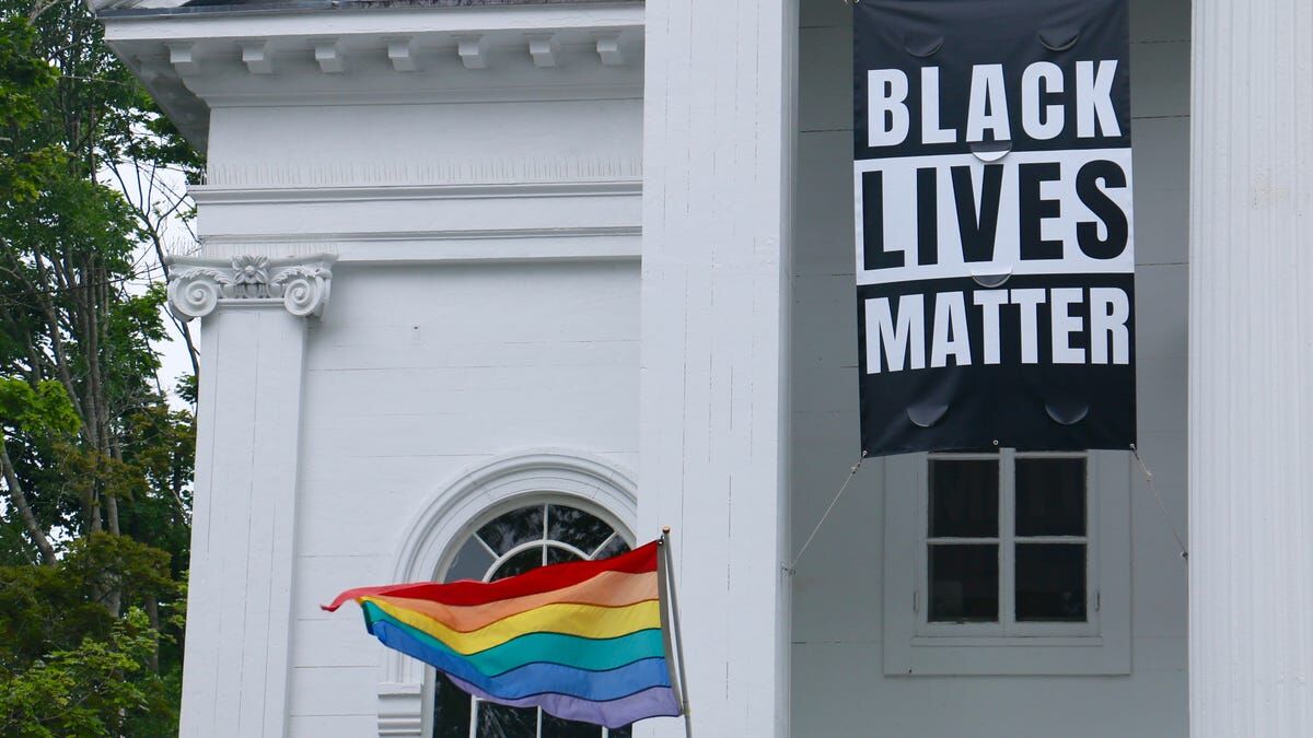 Bishop Strips School of Catholic Identity for Flying BLM, Pride Flags