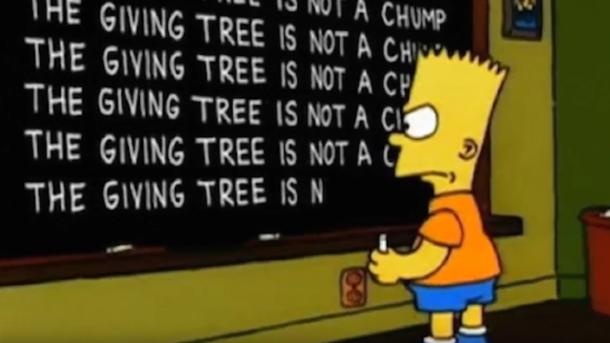 Someone's managed to rank every Simpsons chalkboard gag