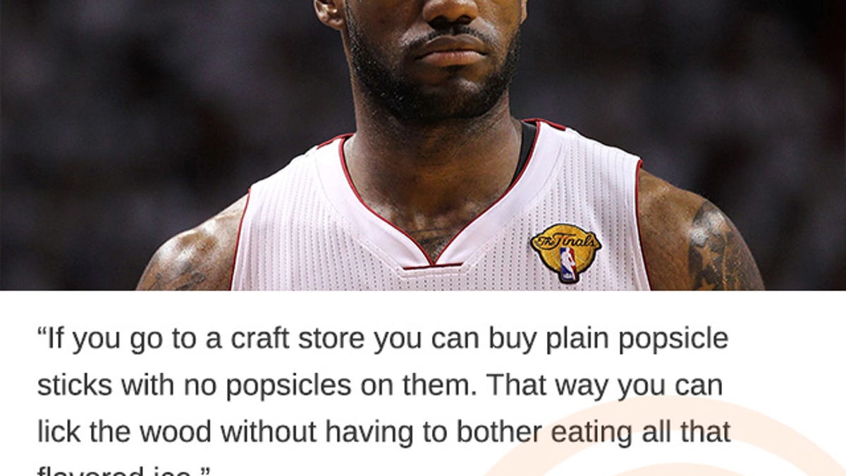 LeBron James said WHAT?! LeBron James said WHAT?!