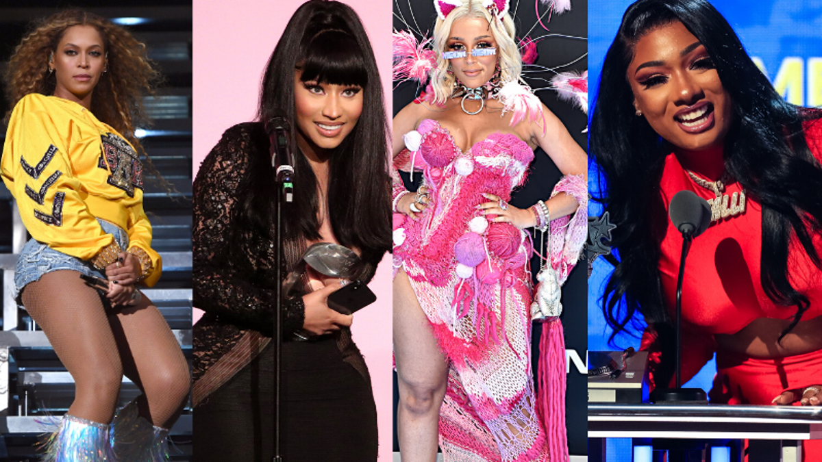 Beyonce, Nicki Minaj, Doja Cat, Megan Thee Stallion Top Billboard Beyonce, Nicki Minaj, Doja Cat, Megan Thee Stallion Top Billboard