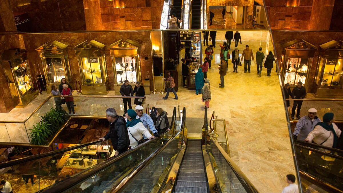 We visited Trump Tower, and it perfectly epitomizes its eccentric ...