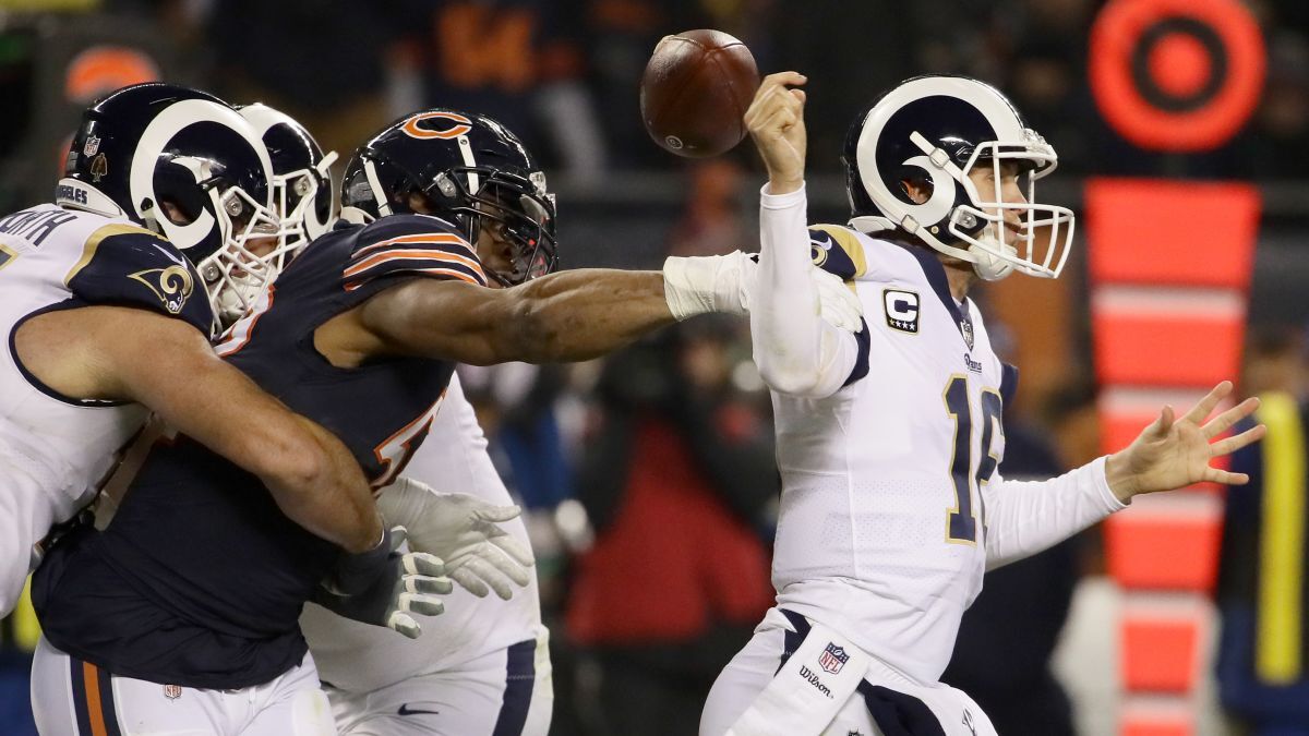 The Bears Destroyed Jared Goff With Just A Four-Man Rush