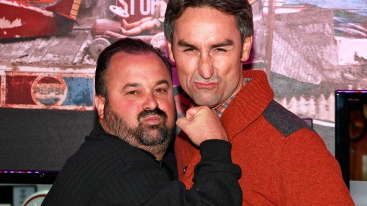 The American Pickers guys are fighting, and it's getting dirty
