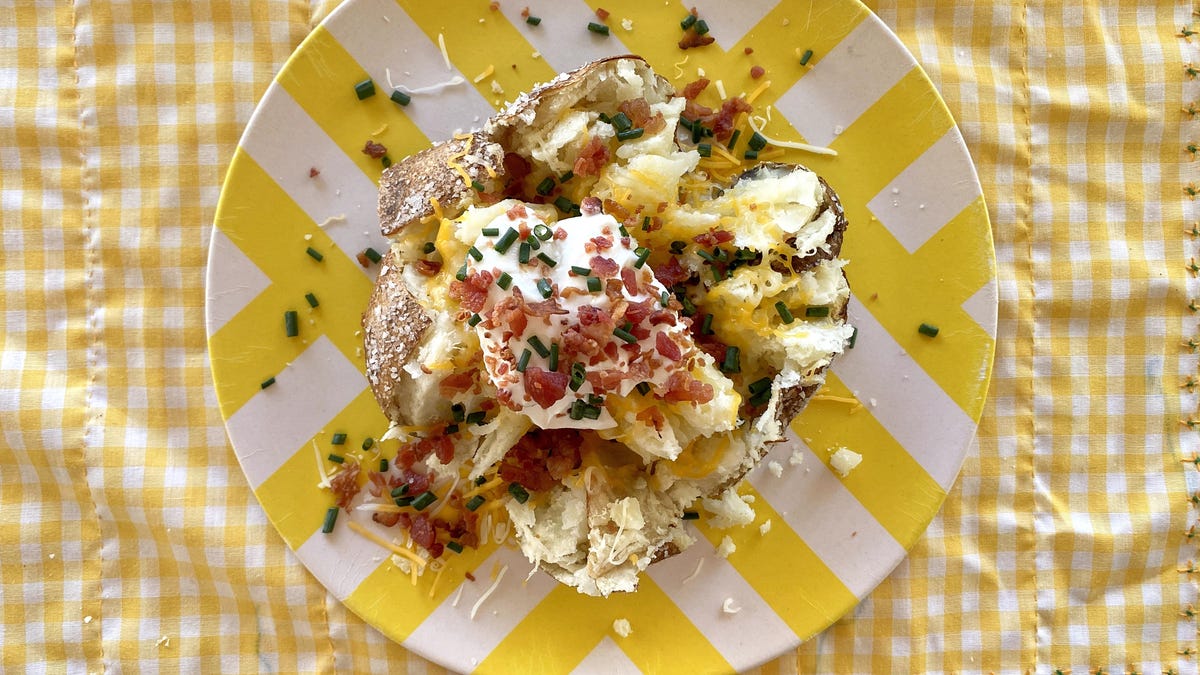 There's a Better Way to Load Up Your Baked Potato There's a Better Way to Load Up Your Baked Potato