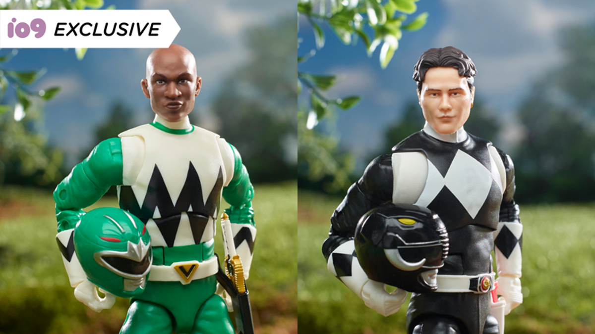 MMPR Black Ranger Adam, Lost Galaxy Green Join Lightning Collection