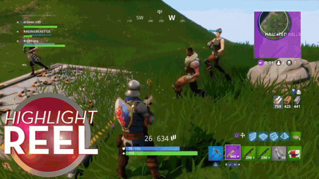 Fortnite Player Gracefully Accepts Death