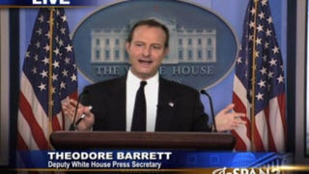 Press Secretary's 'Zumtrel Flooby' Answer May Be Attempt To Evade Question