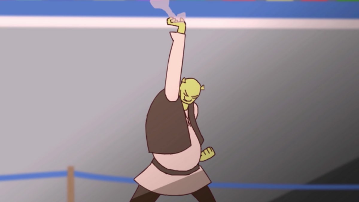 Here’s that totally fucking nuts Shrek remake