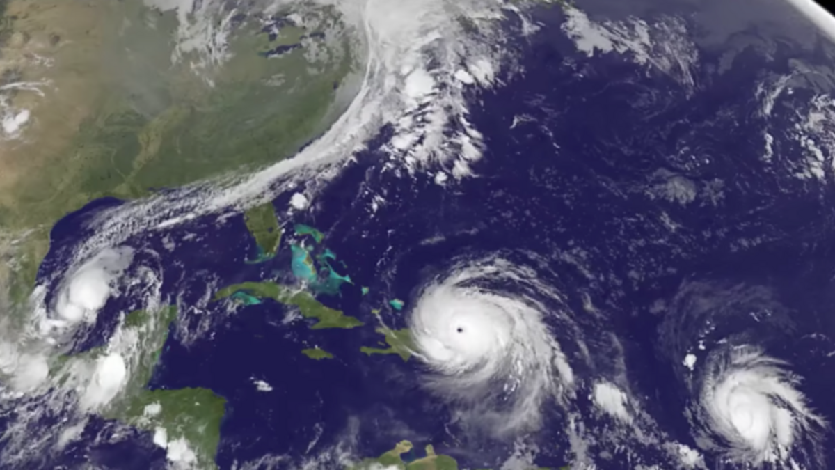 There Are Now Officially Three Hurricanes Churning in the Atlantic