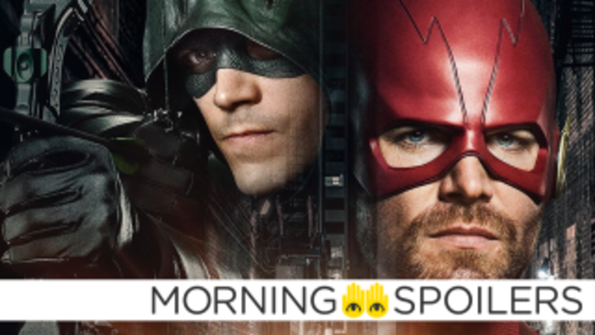 New Set Pictures Confirm a Hero's Return For DC/CW Crossover