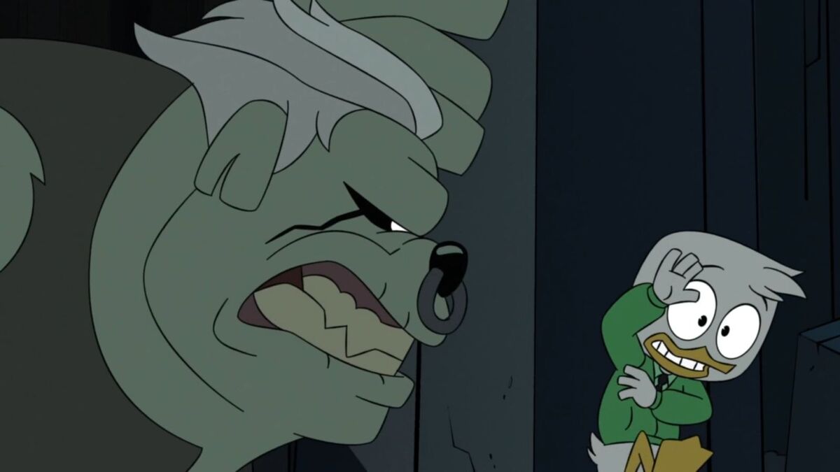 It takes a literal monster for Louie to learn humility on shrugworthy ...