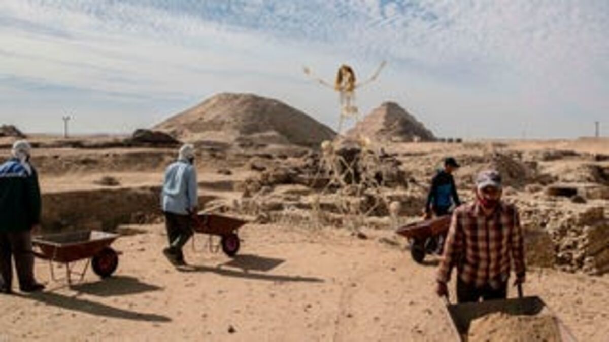 Egyptologists Unearth Skeletal Remains Of First Human Pyramid