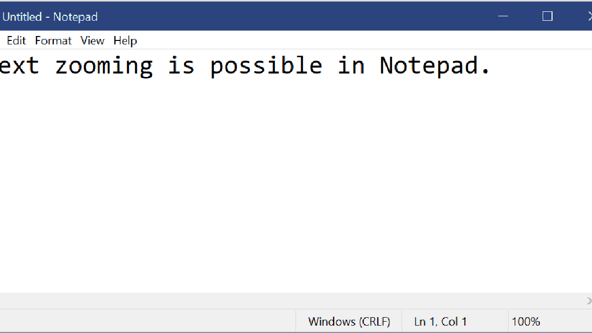 Microsoft Notepad Is Finally Getting an Update Microsoft Notepad Is Finally Getting an Update