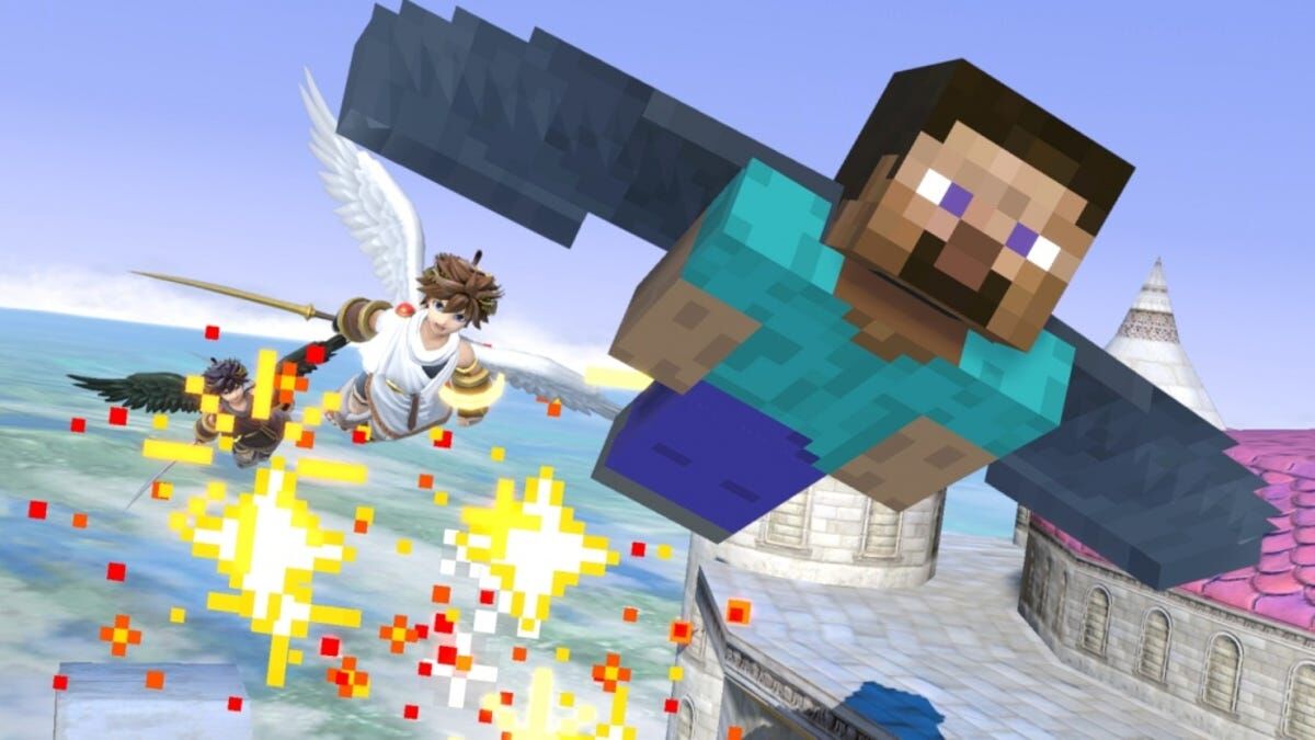 Minecraft's Steve Is Super Weird In Super Smash Bros. Ultimate