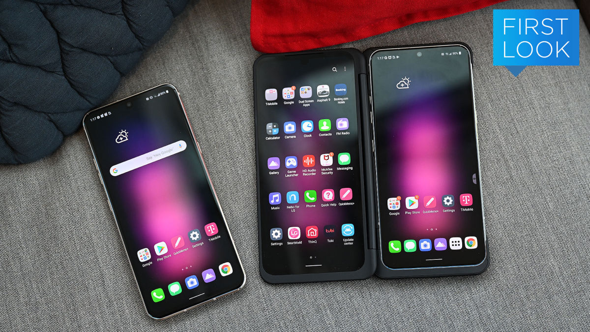 LG V60 First Look: LG Can't Quit Dual Screens