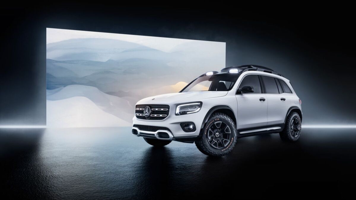 The Mercedes GLB Concept Is How You Make a Crossover 'Rugged'