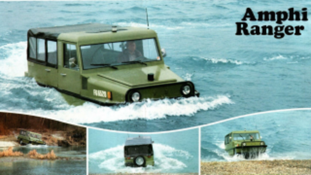 The 1985 Amphi-Ranger Proved Every Off-Roader Should Be Amphibious