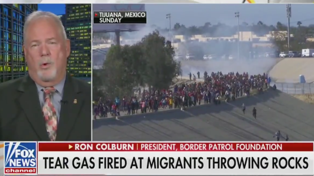 Former Border Patrol Leader Ron Colburn on Fox Claims Pepper Spray Is ...
