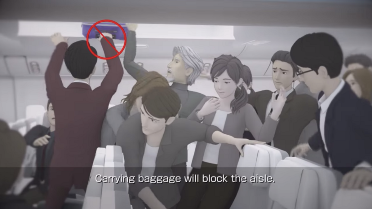 See What Happens When People Disregard Safety Instructions in a Plane ...