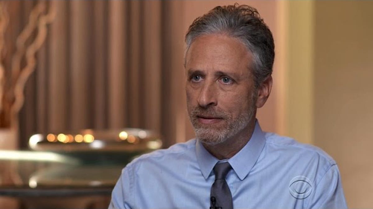 Jon Stewart: 'Nobody Asked Donald Trump What Makes America Great' Jon Stewart: 'Nobody Asked Donald Trump What Makes America Great'