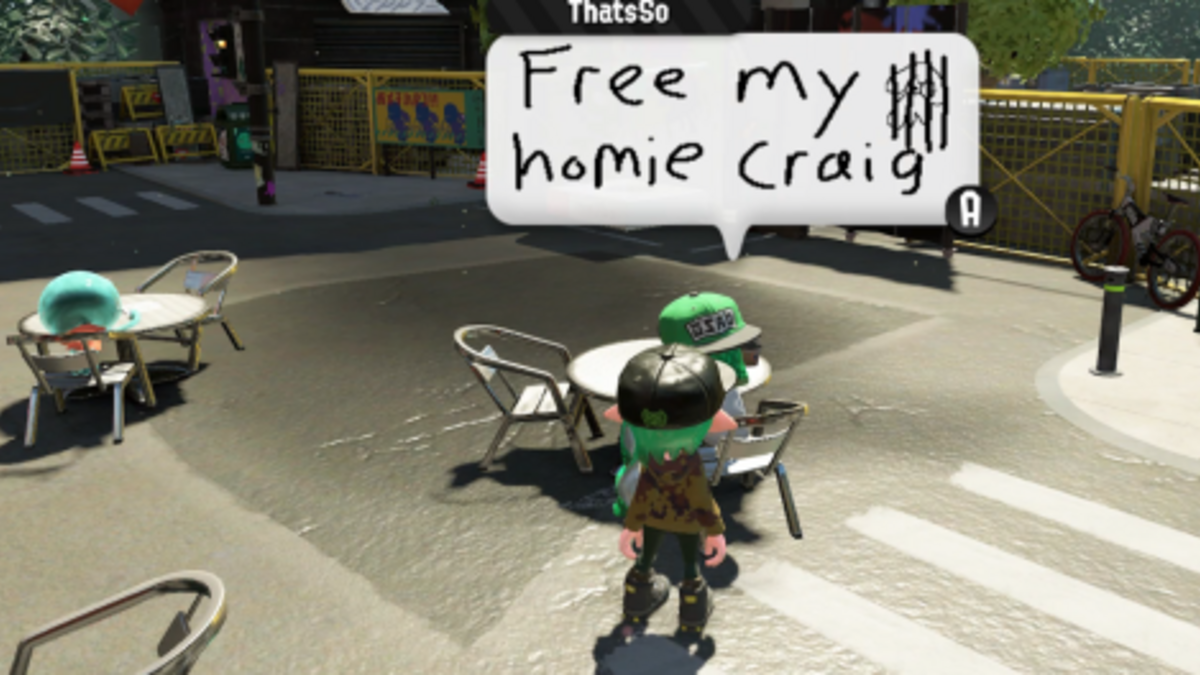 Splatoon 2's Lobby Full of Fans Rallying Behind Banned 'Bike Cuck' Player