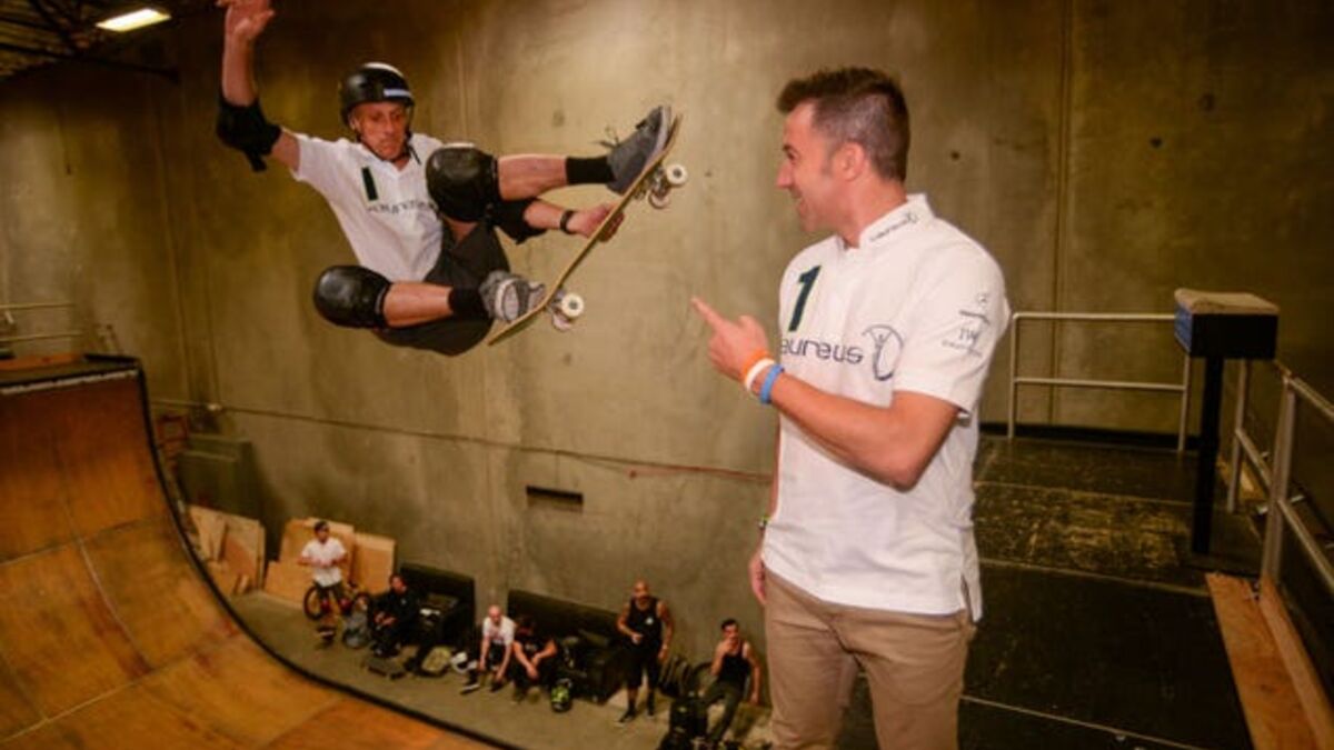 Tony Hawk enseña las piruetas que grabó hace 20 años para su videojuego