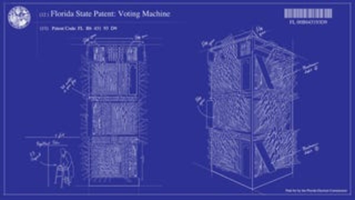 Florida To Experiment With New 600-Lever Voting Machines