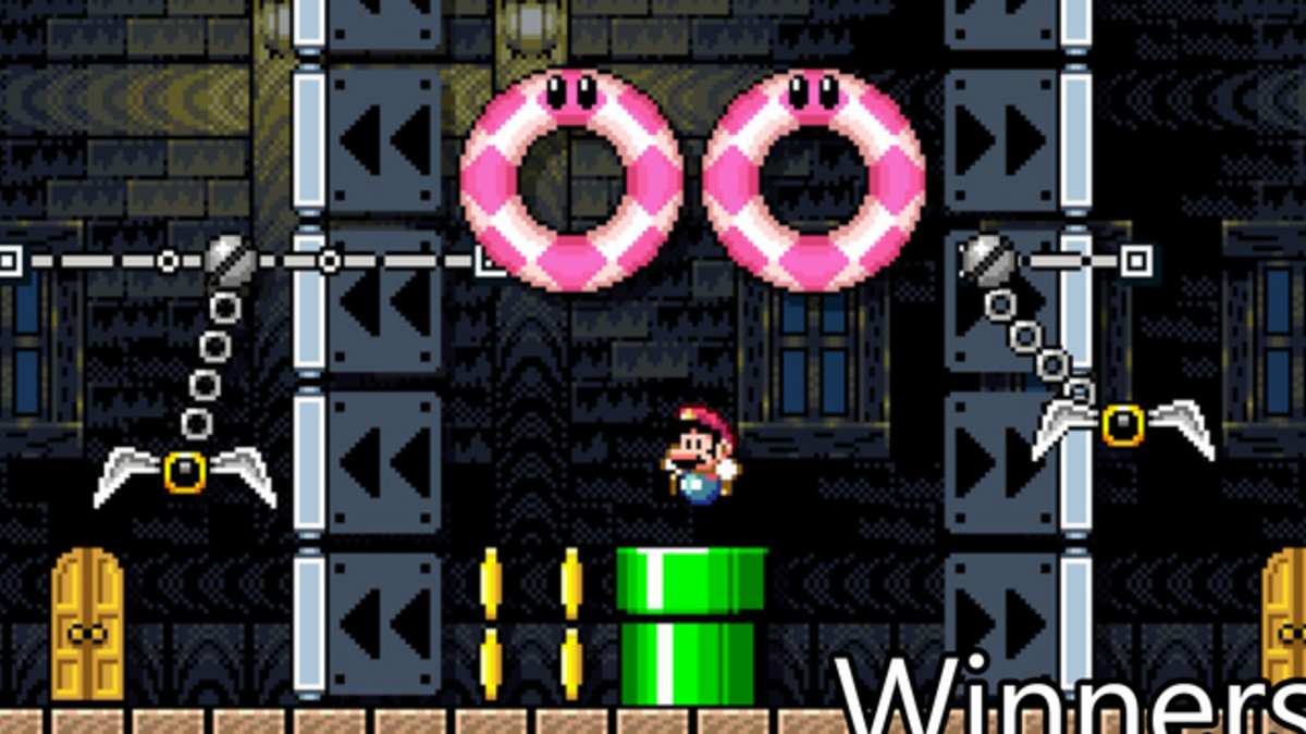 Mario Maker Contest: Going Down, Winners!