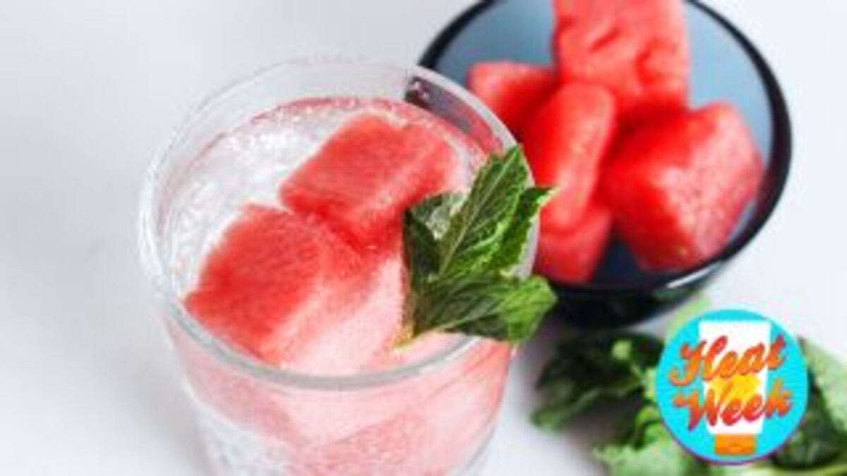 Why Melons Are the Best Frozen Fruit to Chill Your Drinks With