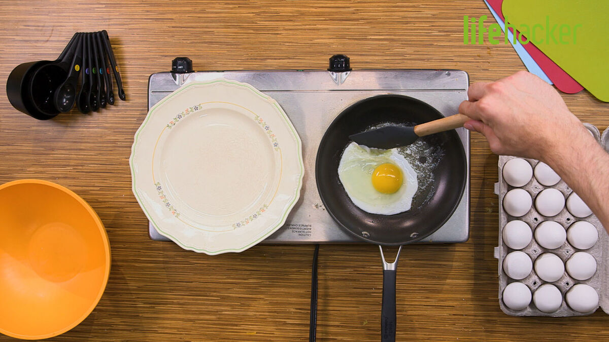 The Key to the Perfect Over-Easy Egg Is in the Flip
