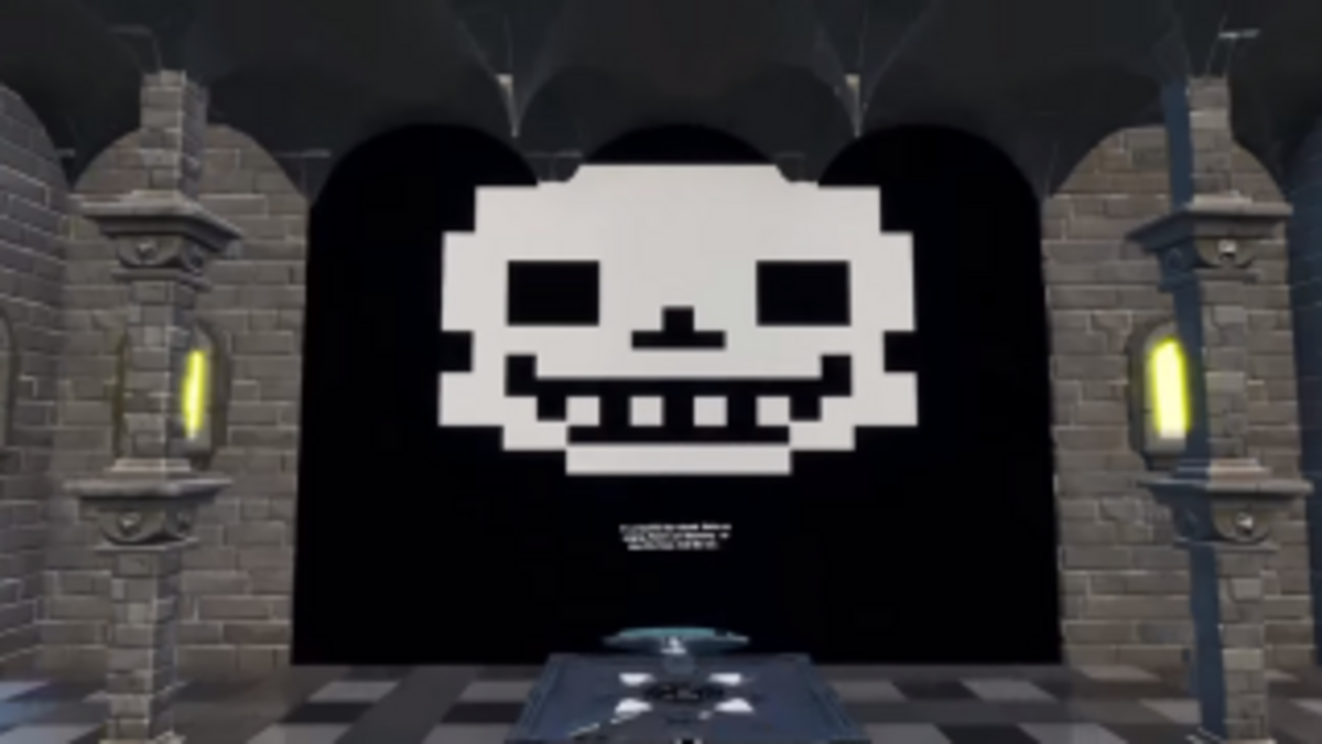 Undertale’s Toughest Boss Fight Made Into A Fortnite Map